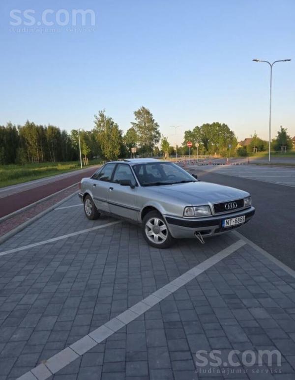 Grey Audi 80 1994 in Dobele, with an engine capacity of 1.90 L and mileage of 0 thousand km for 800 €, photo 1 on AUTOMOTO.COM.LV