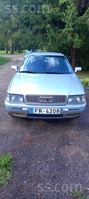 Pelēks Audi 80 1994 Jelgava, ar dzinēja tilpumu 2.00 L un nobraukumu 313 tūkst. km par 1000 €, foto  vietnē AUTOMOTO.COM.LV