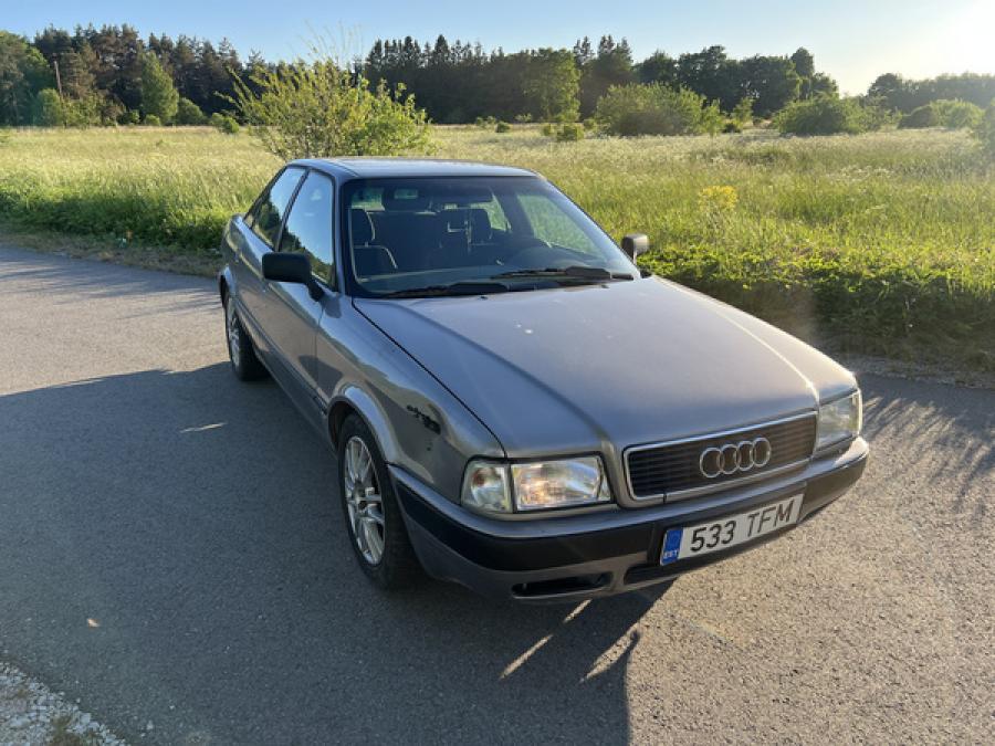 Grey Audi 80 1994 in Tallinn, with an engine capacity of 1.90 L and mileage of 457 thousand km for 850 €, photo 3 on AUTOMOTO.COM.LV