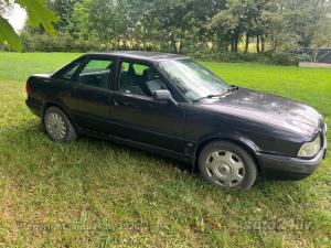 Grey Audi 80 1994 in Tallinn, with an engine capacity of 2.00 L and mileage of 252 thousand km for 850 €, photo 3 on AUTOMOTO.COM.LV