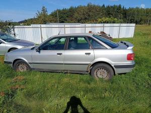 Pelēks Audi 80 1994 Šalčininkai, ar dzinēja tilpumu 1.90 L un nobraukumu 360 tūkst. km par 500 €, foto 5 vietnē AUTOMOTO.COM.LV