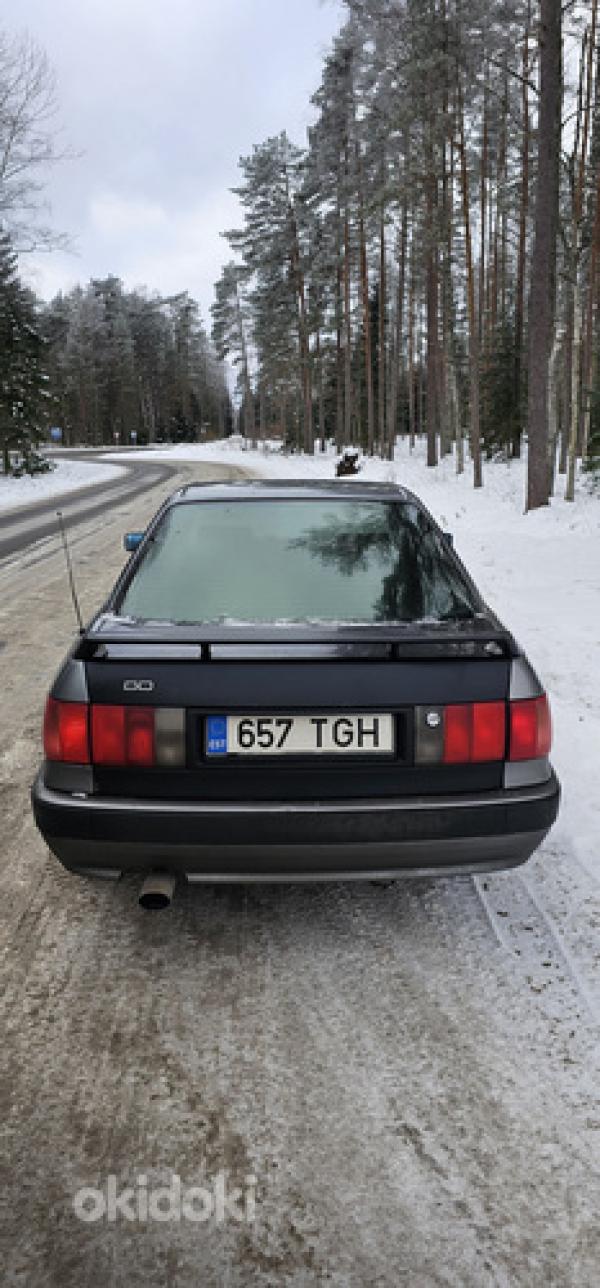 Pelēks Audi 80 1995 Saku, ar dzinēja tilpumu 2.00 L un nobraukumu 314 tūkst. km par 400 €, foto 2 vietnē AUTOMOTO.COM.LV