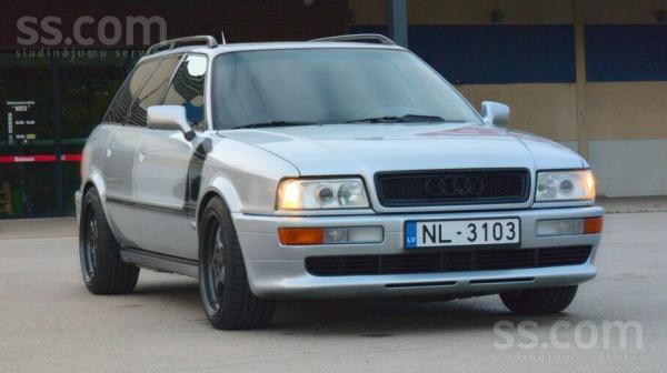 Pelēks Audi 80 1992 Tukums, ar dzinēja tilpumu 2.30 L un nobraukumu 307 tūkst. km par 5200 €, foto 1 vietnē AUTOMOTO.COM.LV