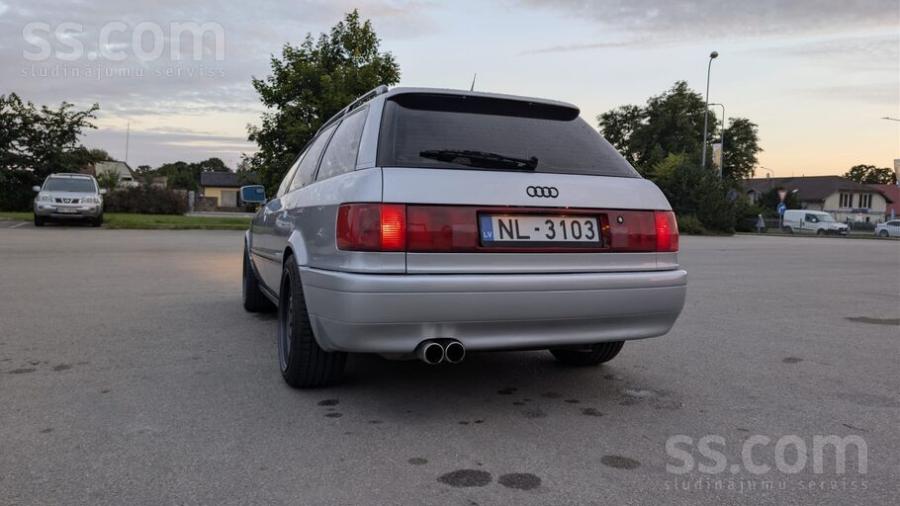Pelēks Audi 80 1992 Tukums, ar dzinēja tilpumu 2.30 L un nobraukumu 307 tūkst. km par 5200 €, foto 7 vietnē AUTOMOTO.COM.LV