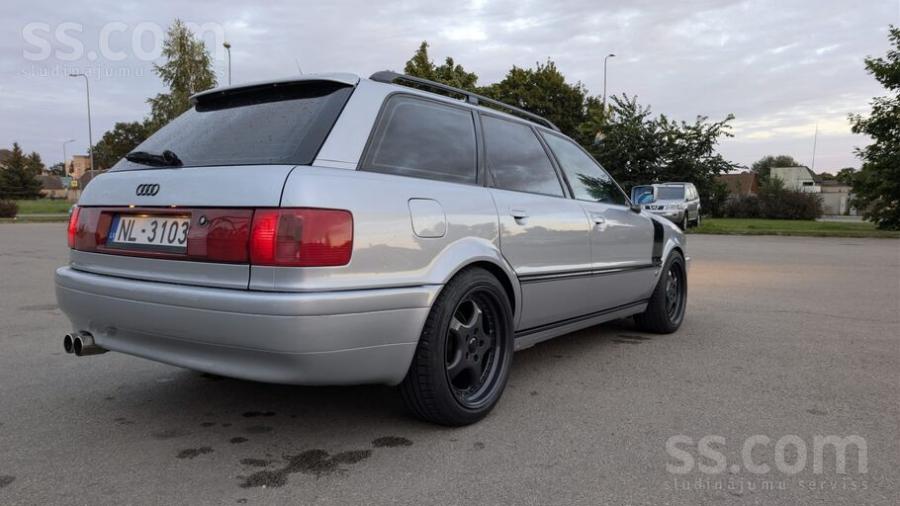 Pelēks Audi 80 1992 Tukums, ar dzinēja tilpumu 2.30 L un nobraukumu 307 tūkst. km par 5200 €, foto 8 vietnē AUTOMOTO.COM.LV
