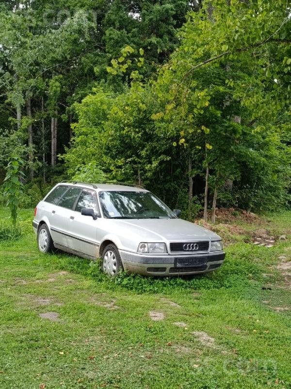 Pelēks Audi 80 1992 Gulbene, ar dzinēja tilpumu 2.00 L un nobraukumu 0 tūkst. km par 300 €, foto 1 vietnē AUTOMOTO.COM.LV