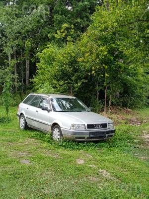 Pelēks Audi 80 1992 Gulbene, ar dzinēja tilpumu 2.00 L un nobraukumu 0 tūkst. km par 300 €, foto  vietnē AUTOMOTO.COM.LV