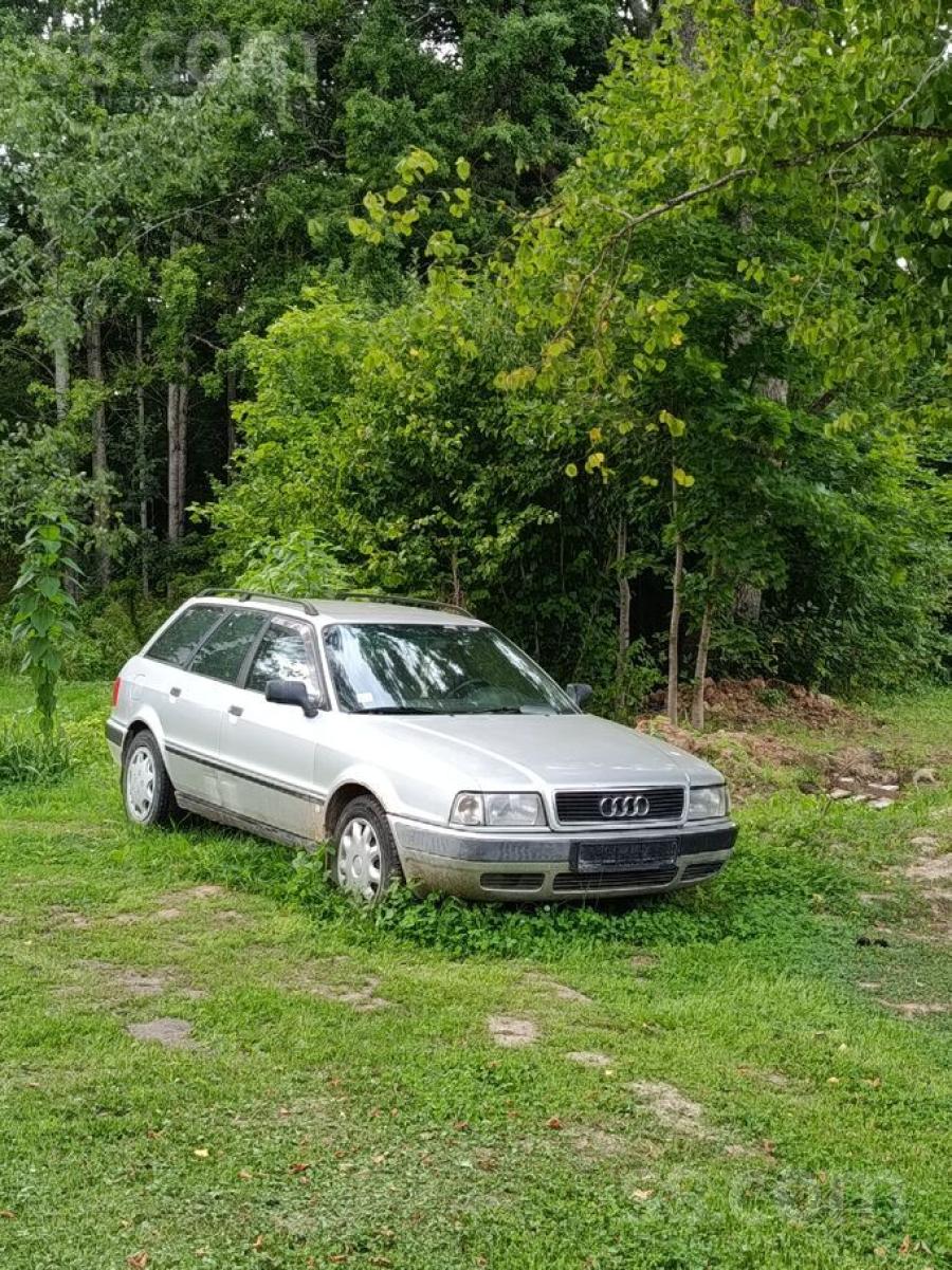 Pelēks Audi 80 1992 Gulbene, ar dzinēja tilpumu 2.00 L un nobraukumu 0 tūkst. km par 300 €, foto 1 vietnē AUTOMOTO.COM.LV