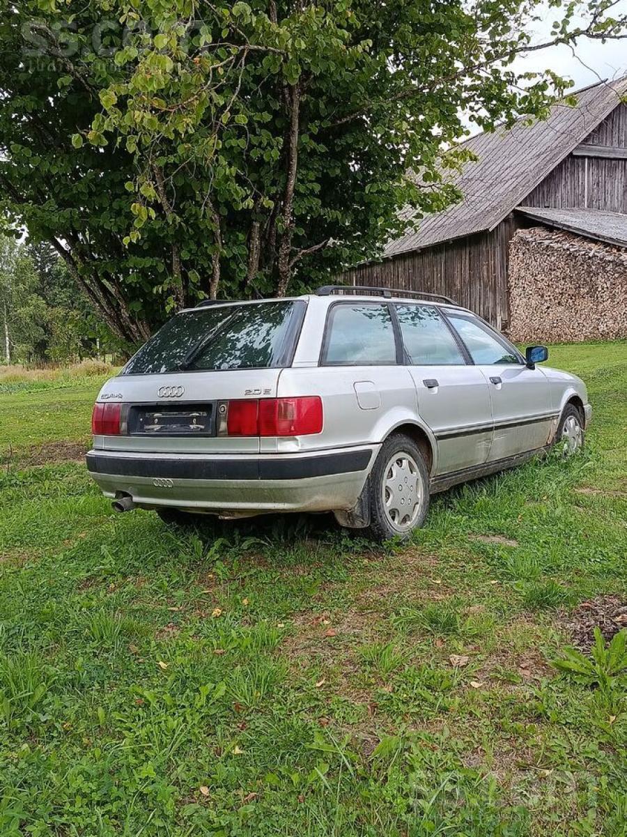 Pelēks Audi 80 1992 Gulbene, ar dzinēja tilpumu 2.00 L un nobraukumu 0 tūkst. km par 300 €, foto 3 vietnē AUTOMOTO.COM.LV