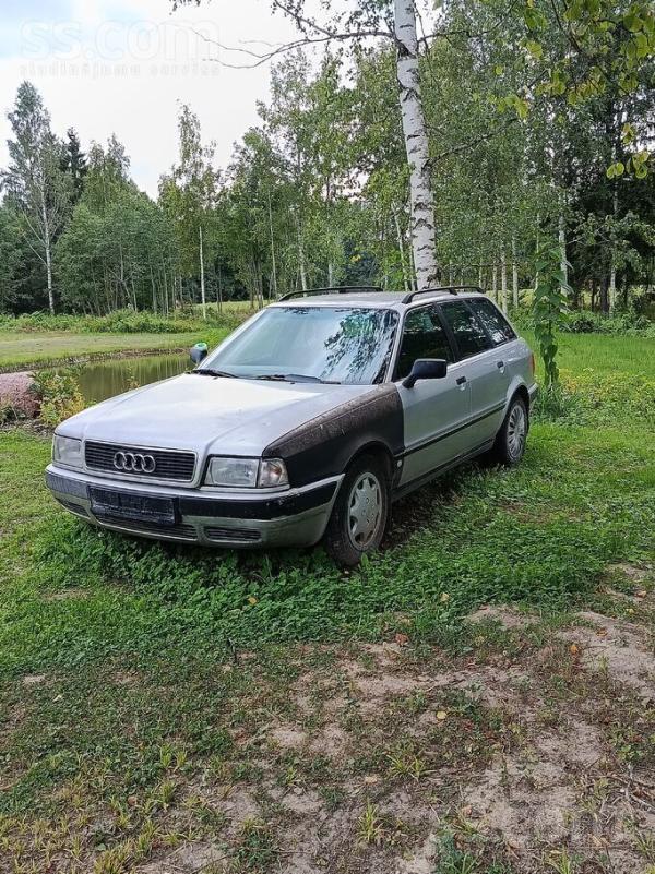 Pelēks Audi 80 1992 Gulbene, ar dzinēja tilpumu 2.00 L un nobraukumu 0 tūkst. km par 300 €, foto 4 vietnē AUTOMOTO.COM.LV