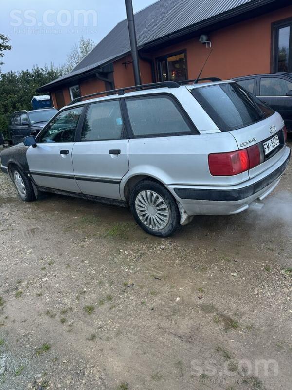 Pelēks Audi 80 1992 Gulbene, ar dzinēja tilpumu 2.00 L un nobraukumu 349 tūkst. km par 390 €, foto 5 vietnē AUTOMOTO.COM.LV
