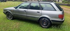 Grey Audi 80 1993 in Daugavpils, with an engine capacity of 1.90 L and mileage of 0 thousand km for 1050 €, photo 4 on AUTOMOTO.COM.LV