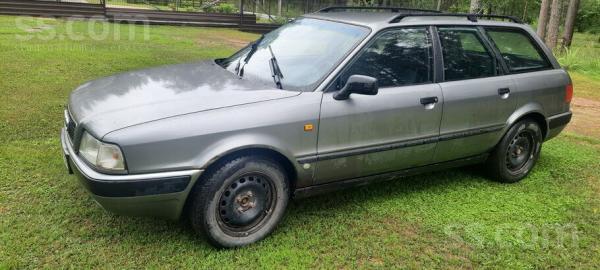Grey Audi 80 1993 in Daugavpils, with an engine capacity of 1.90 L and mileage of 0 thousand km for 1050 €, photo 4 on AUTOMOTO.COM.LV