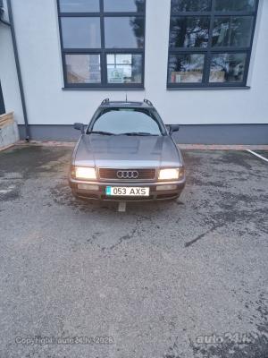 Pelēks Audi 80 1993 Rakvere, ar dzinēja tilpumu 2.00 L un nobraukumu 240 tūkst. km par 1550 €, foto  vietnē AUTOMOTO.COM.LV