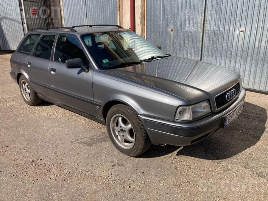 Pelēks Audi 80 1994 Ogre, ar dzinēja tilpumu 1.90 L un nobraukumu 391 tūkst. km par 1300 €, foto 2 vietnē AUTOMOTO.COM.LV