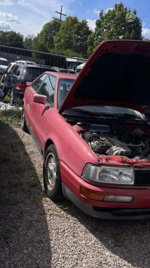Red Audi 80 1990 in Telschi, with an engine capacity of 2.30 L and mileage of 223 thousand km for 2700 €, photo 4 on AUTOMOTO.COM.LV