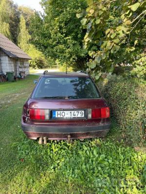 Red Audi 80 1995 in Bauska, with an engine capacity of 1.90 L and mileage of 0 thousand km for 500 €, photo 3 on AUTOMOTO.COM.LV