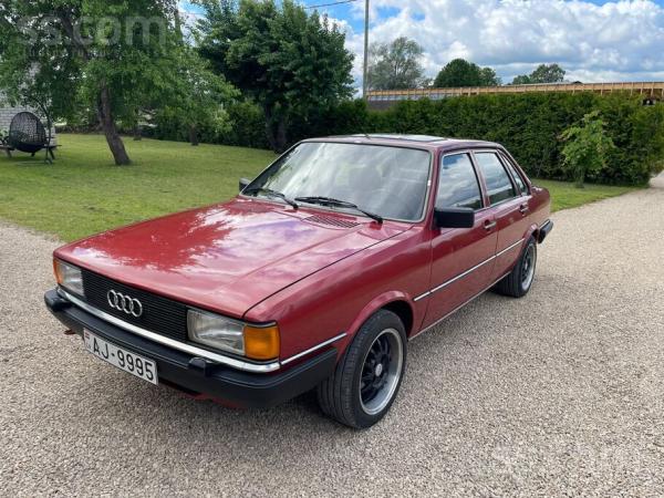 Red Audi 80 1981 in Cesis, with an engine capacity of 1.60 L and mileage of 232 thousand km for 3500 €, photo 2 on AUTOMOTO.COM.LV
