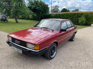 Red Audi 80 1981 in Cesis, with an engine capacity of 1.60 L and mileage of 232 thousand km for 3500 €, photo 3 on AUTOMOTO.COM.LV