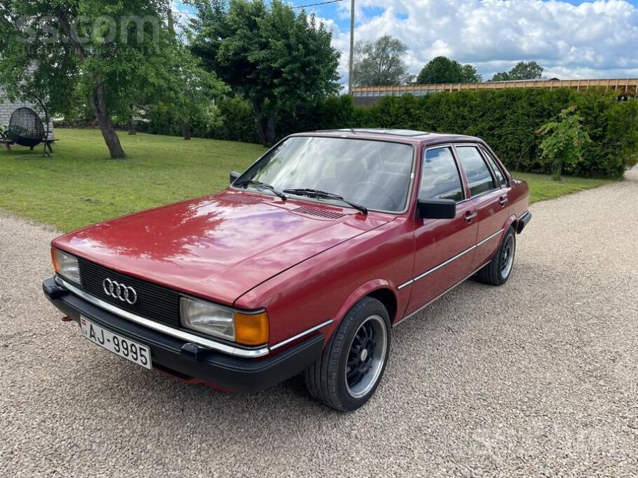 Red Audi 80 1981 in Cesis, with an engine capacity of 1.60 L and mileage of 232 thousand km for 3500 €, photo 3 on AUTOMOTO.COM.LV