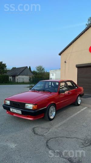 Sarkans Audi 80 1985 Bauska, ar dzinēja tilpumu 1.30 L un nobraukumu 387 tūkst. km par 2880 €, foto 4 vietnē AUTOMOTO.COM.LV
