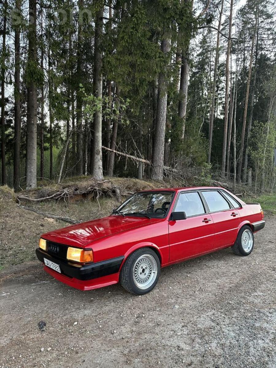Sarkans Audi 80 1985 Bauska, ar dzinēja tilpumu 1.30 L un nobraukumu 387 tūkst. km par 2880 €, foto 5 vietnē AUTOMOTO.COM.LV