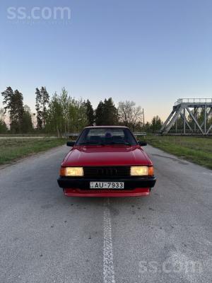 Sarkans Audi 80 1985 Bauska, ar dzinēja tilpumu 1.30 L un nobraukumu 387 tūkst. km par 2880 €, foto 8 vietnē AUTOMOTO.COM.LV
