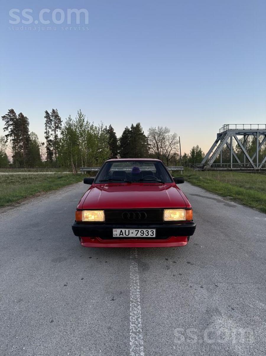 Sarkans Audi 80 1985 Bauska, ar dzinēja tilpumu 1.30 L un nobraukumu 387 tūkst. km par 2880 €, foto 8 vietnē AUTOMOTO.COM.LV