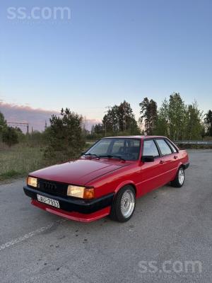 Sarkans Audi 80 1985 Bauska, ar dzinēja tilpumu 1.30 L un nobraukumu 387 tūkst. km par 2880 €, foto 10 vietnē AUTOMOTO.COM.LV
