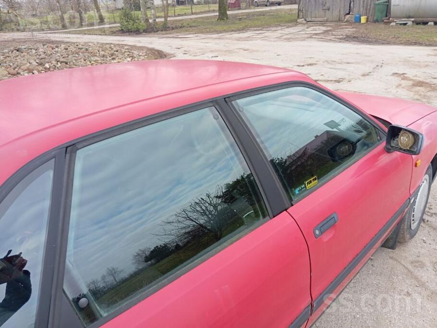 Sarkans Audi 80 1989 Ventspils, ar dzinēja tilpumu 1.60 L un nobraukumu 280 tūkst. km par 600 €, foto 8 vietnē AUTOMOTO.COM.LV