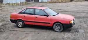 Sarkans Audi 80 1990 Jēkabpils, ar dzinēja tilpumu 1.60 L un nobraukumu 415 tūkst. km par 650 €, foto 5 vietnē AUTOMOTO.COM.LV