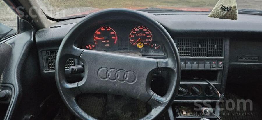 Sarkans Audi 80 1990 Jēkabpils, ar dzinēja tilpumu 1.60 L un nobraukumu 415 tūkst. km par 650 €, foto 7 vietnē AUTOMOTO.COM.LV