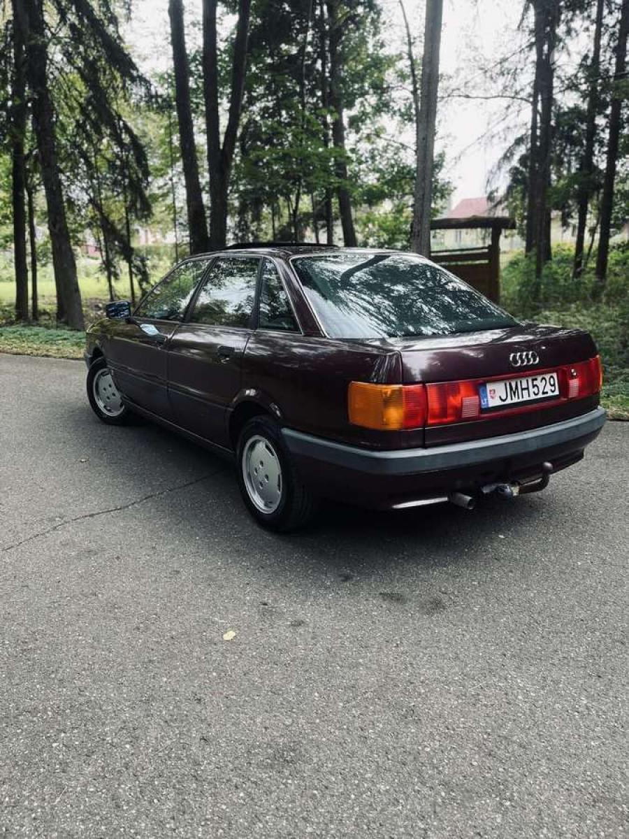 Sarkans Audi 80 1991 Pasvalys, ar dzinēja tilpumu 1.78 L un nobraukumu 186 tūkst. km par 1700 €, foto 8 vietnē AUTOMOTO.COM.LV