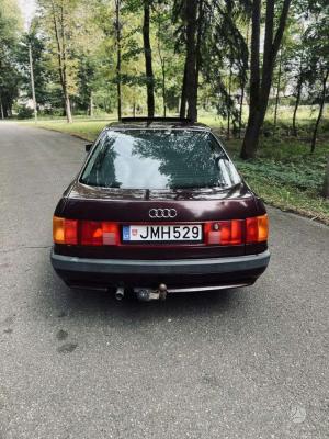 Sarkans Audi 80 1991 Pasvalys, ar dzinēja tilpumu 1.78 L un nobraukumu 186 tūkst. km par 1700 €, foto 9 vietnē AUTOMOTO.COM.LV