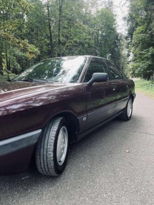 Sarkans Audi 80 1991 Pasvalys, ar dzinēja tilpumu 1.78 L un nobraukumu 186 tūkst. km par 1700 €, foto 19 vietnē AUTOMOTO.COM.LV
