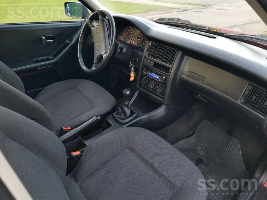 Sarkans Audi 80 1991 Rīga, ar dzinēja tilpumu 1.80 L un nobraukumu 227 tūkst. km par 2000 €, foto 6 vietnē AUTOMOTO.COM.LV