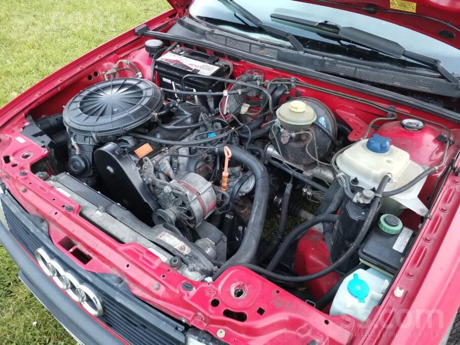 Sarkans Audi 80 1991 Rīga, ar dzinēja tilpumu 1.80 L un nobraukumu 227 tūkst. km par 2000 €, foto 9 vietnē AUTOMOTO.COM.LV