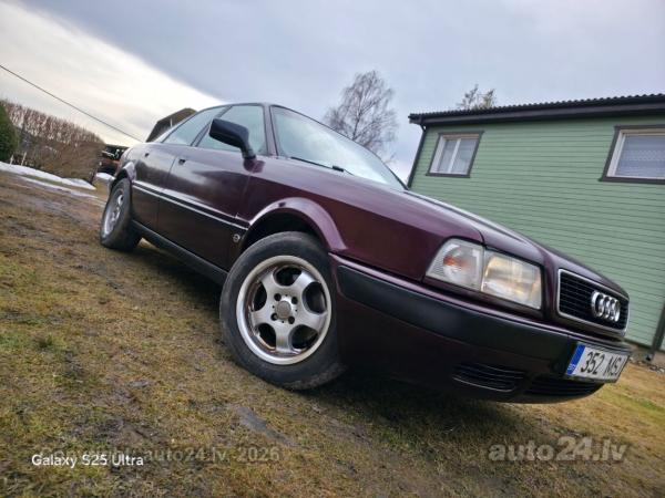 Sarkans Audi 80 1992 Elva, ar dzinēja tilpumu 2.00 L un nobraukumu 244 tūkst. km par 800 €, foto 2 vietnē AUTOMOTO.COM.LV