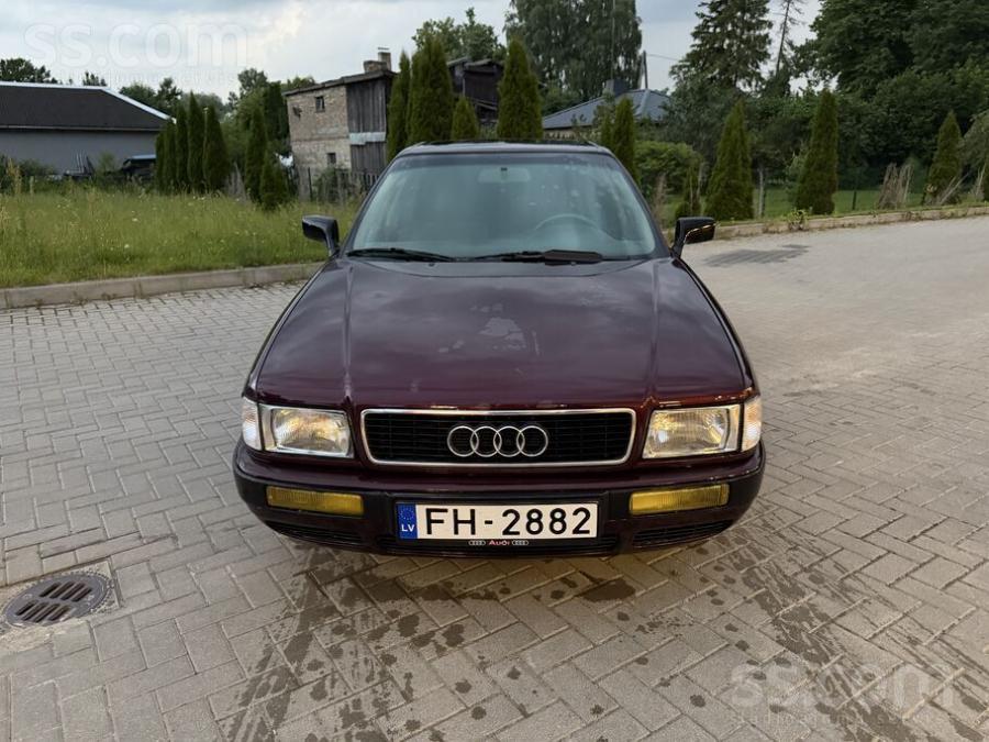 Sarkans Audi 80 1992 Jelgava, ar dzinēja tilpumu 2.30 L un nobraukumu 292 tūkst. km par 2000 €, foto 6 vietnē AUTOMOTO.COM.LV