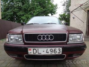 Sarkans Audi 80 1992 Ventspils, ar dzinēja tilpumu 1.90 L un nobraukumu 396 tūkst. km par 544 €, foto 4 vietnē AUTOMOTO.COM.LV