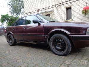 Sarkans Audi 80 1992 Ventspils, ar dzinēja tilpumu 1.90 L un nobraukumu 396 tūkst. km par 544 €, foto 5 vietnē AUTOMOTO.COM.LV