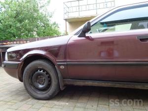 Sarkans Audi 80 1992 Ventspils, ar dzinēja tilpumu 1.90 L un nobraukumu 396 tūkst. km par 544 €, foto 10 vietnē AUTOMOTO.COM.LV