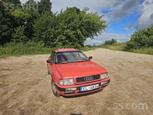 Red Audi 80 1992 in Jekabpils, with an engine capacity of 1.90 L and mileage of 524 thousand km for 1100 €, photo  on AUTOMOTO.COM.LV