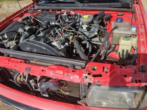 Red Audi 80 1992 in Jekabpils, with an engine capacity of 1.90 L and mileage of 524 thousand km for 1100 €, photo 4 on AUTOMOTO.COM.LV
