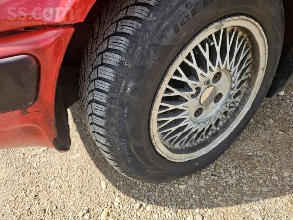 Red Audi 80 1992 in Jekabpils, with an engine capacity of 1.90 L and mileage of 524 thousand km for 1100 €, photo 4 on AUTOMOTO.COM.LV