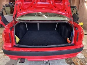 Red Audi 80 1992 in Riga, with an engine capacity of 2.00 L and mileage of 29 thousand km for 10000 €, photo 9 on AUTOMOTO.COM.LV