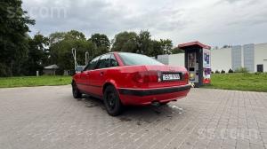Красный Ауди 80 1992 в Рига, объемом двигателя 1.80 л и пробегом 249 тыс. км за 1100 €, фото 7 на AUTOMOTO.COM.LV