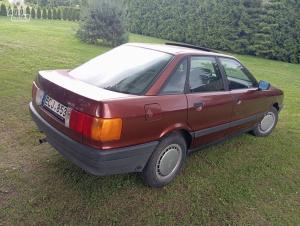 Красный Ауди 80 1993 в Молетай, объемом двигателя 1.80 л и пробегом 133 тыс. км за 450 €, фото 5 на AUTOMOTO.COM.LV