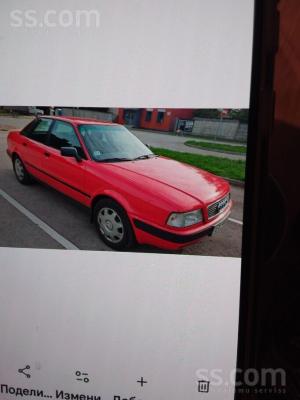 Sarkans Audi 80 1993 Daugavpils, ar dzinēja tilpumu 2.00 L un nobraukumu 271 tūkst. km par 550 €, foto 6 vietnē AUTOMOTO.COM.LV