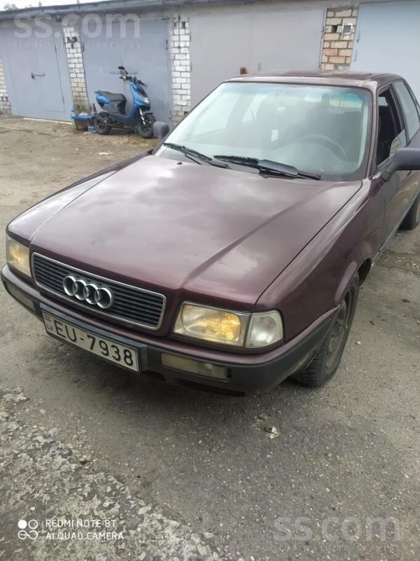 Audi 80 1993 RÄ«ga vietnÄ Sarkans Audi 80 1993 RÄ«ga, ar dzinÄja tilpumu 2.00 L un nobraukumu 295 tÅ«kst. km par 1200 ā¬, foto 1 vietnÄ AUTOMOTO.COM.LV
